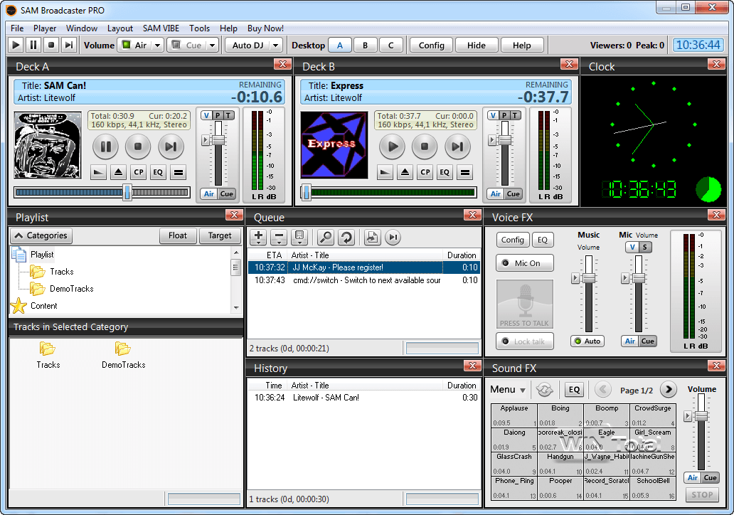 SAM Broadcaster PRO - Download - WinTotal.de