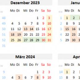 SmartTools Monatskalender für Excel - Download - Kostenlos & schnell auf WinTotal.de