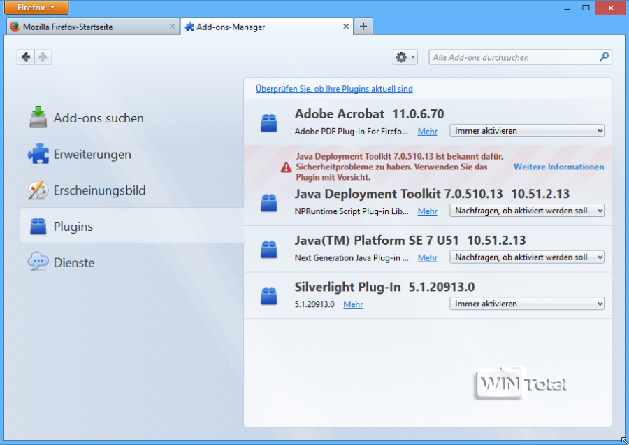 Firefox Beta für Windows 8.1 verfügbar - WinTotal.de