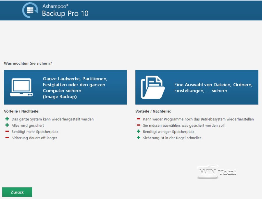 Ashampoo Backup Pro 10 - Komfortables Backup-Programm mit Cloud ...