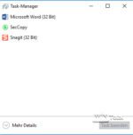 So nutzen Sie den Task-Manager von Windows 10 richtig - WinTotal.de