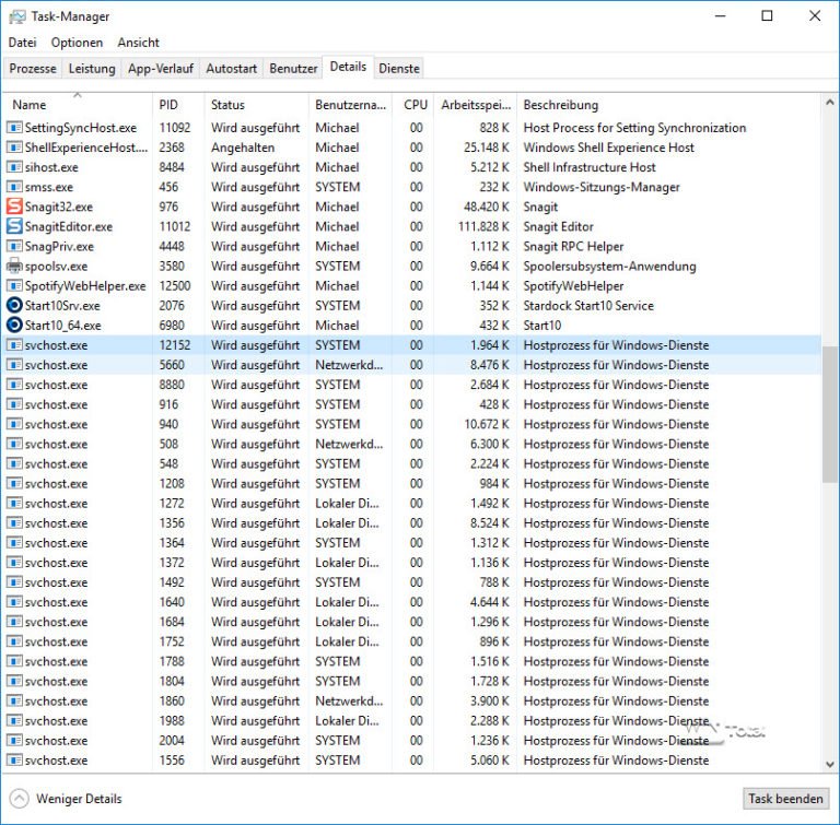 So nutzen Sie den Task-Manager von Windows 10 richtig - WinTotal.de