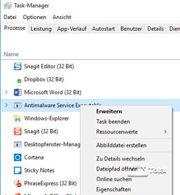 So nutzen Sie den Task-Manager von Windows 10 richtig - WinTotal.de
