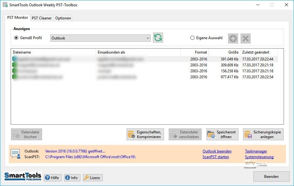 SmartTools Outlook Toolbox - Download - Kostenlos & schnell auf WinTotal.de