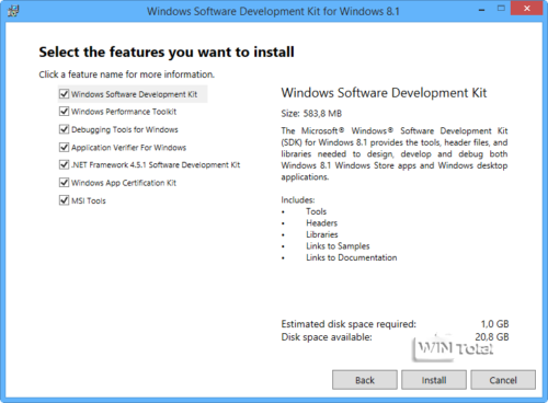 Windows Software Development Kit (SDK) für Windows 8.1 - Download - Kostenlos & schnell auf ...
