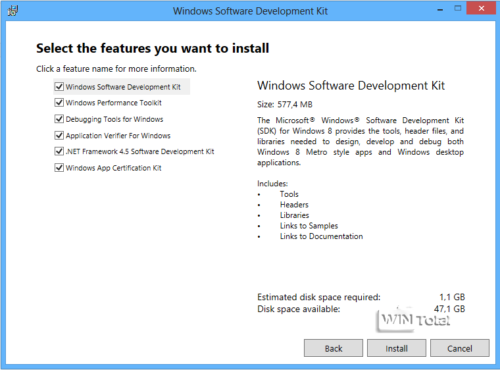 Windows Software Development Kit (SDK) für Windows 8 - Download ...