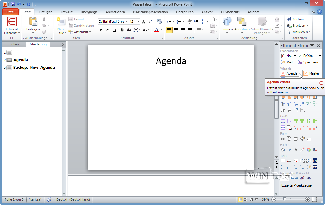 Efficient Elements - Download - WinTotal.de