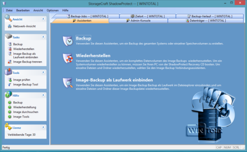 StorageCraft ShadowProtect Desktop Edition - Download - Kostenlos ...