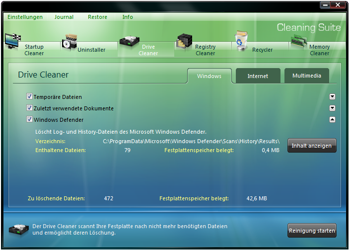 Cleaning Suite Standard Edition - Download - Kostenlos & schnell auf ...