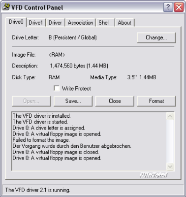 Virtual Floppy Drive - Download - Kostenlos & schnell auf WinTotal.de