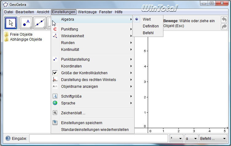Difference between geogebra classic 5 and 6 - homepagefas