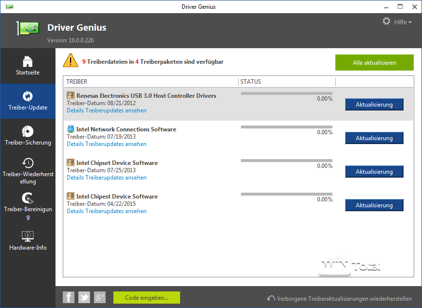 Driver Genius - Download - Kostenlos & schnell auf WinTotal.de
