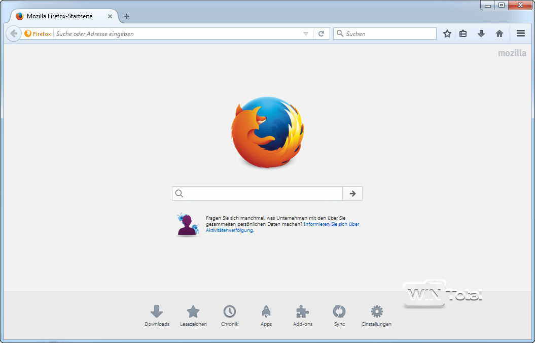 Mozilla Firefox - Download - Kostenlos & schnell auf WinTotal.de