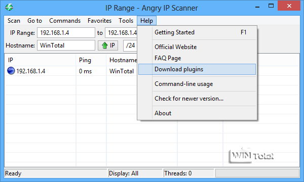 Angry IP Scanner - Download - WinTotal.de