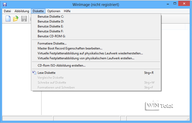 WinImage - Download - WinTotal.de