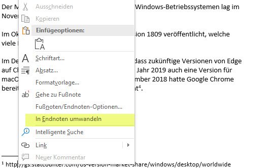 Fußnote in Microsoft Word einfügen und formatieren - Tipps & Tricks