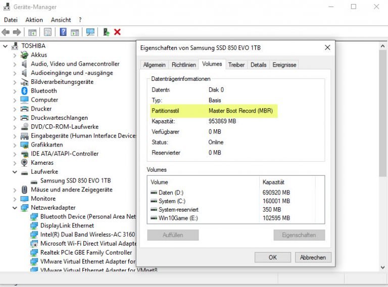 So partitionieren Sie eine Festplatte unter Windows 10 - Tipps & Tricks