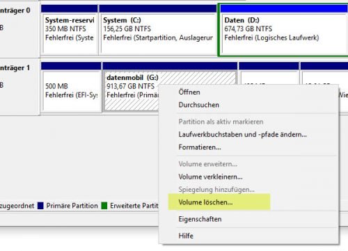 So partitionieren Sie eine Festplatte unter Windows 10 - Tipps & Tricks