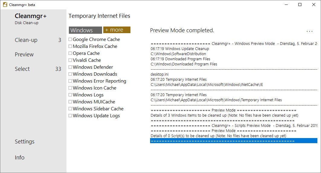 Cleanmgr+ - Download - Kostenlos & schnell auf WinTotal.de