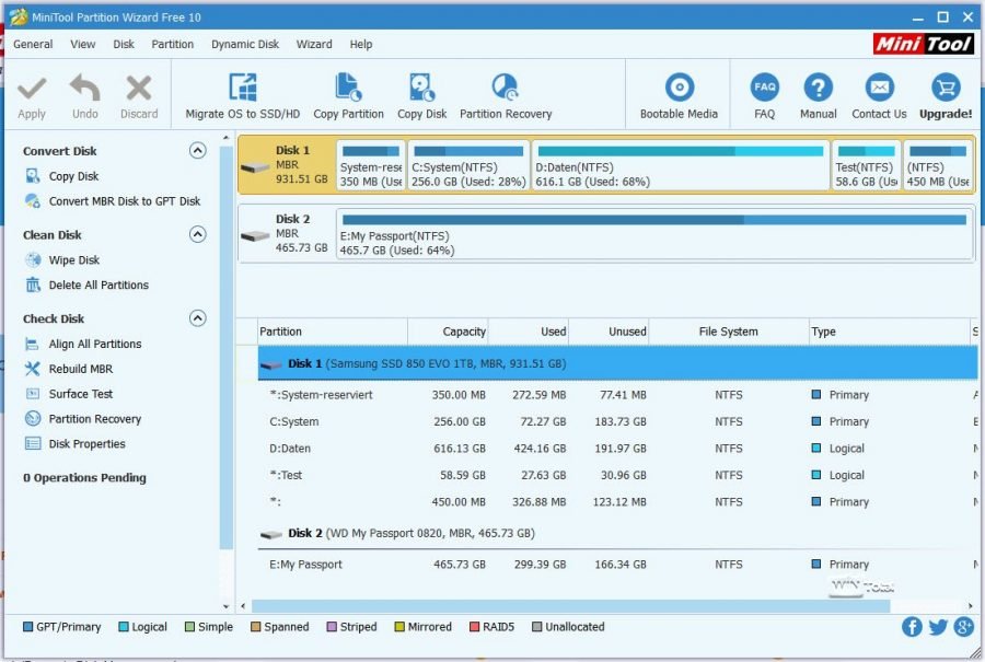 So partitionieren Sie eine Festplatte unter Windows 10 - Tipps & Tricks