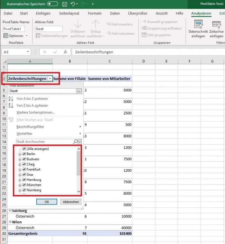 Pivot-Tabelle in Excel erstellen - einfach erklärt - Tipps & Tricks