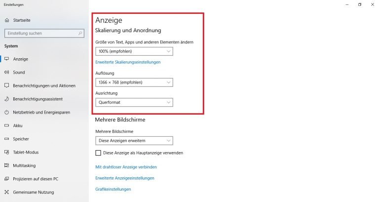Zwei Bildschirme unter Windows 10 einrichten und optimal nutzen