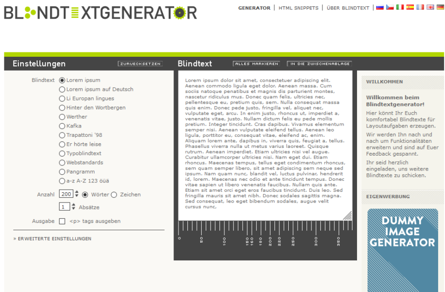 Lorem ipsum oder einen anderen Blindtext in Word einfügen - So geht's