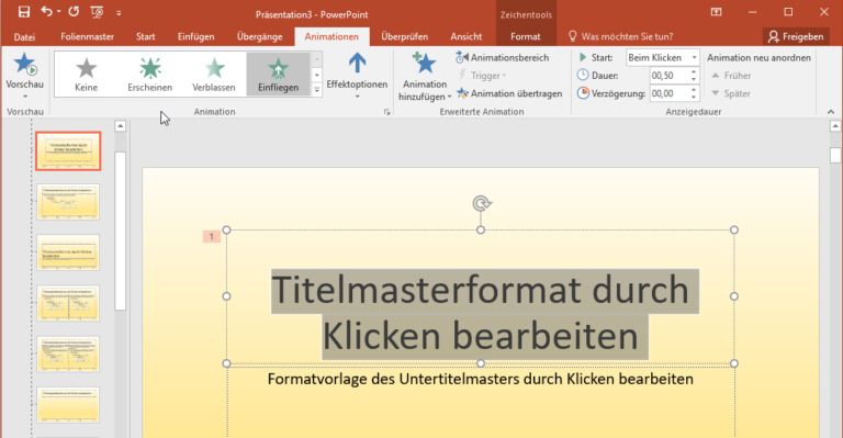 Folienmaster in Powerpoint: So erstellen Sie eine individuelle Masterfolie