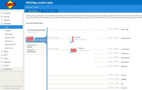 FRITZ!Box Mesh: So richten Sie ein Mesh-Netzwerk mit AVM-Geräten ein