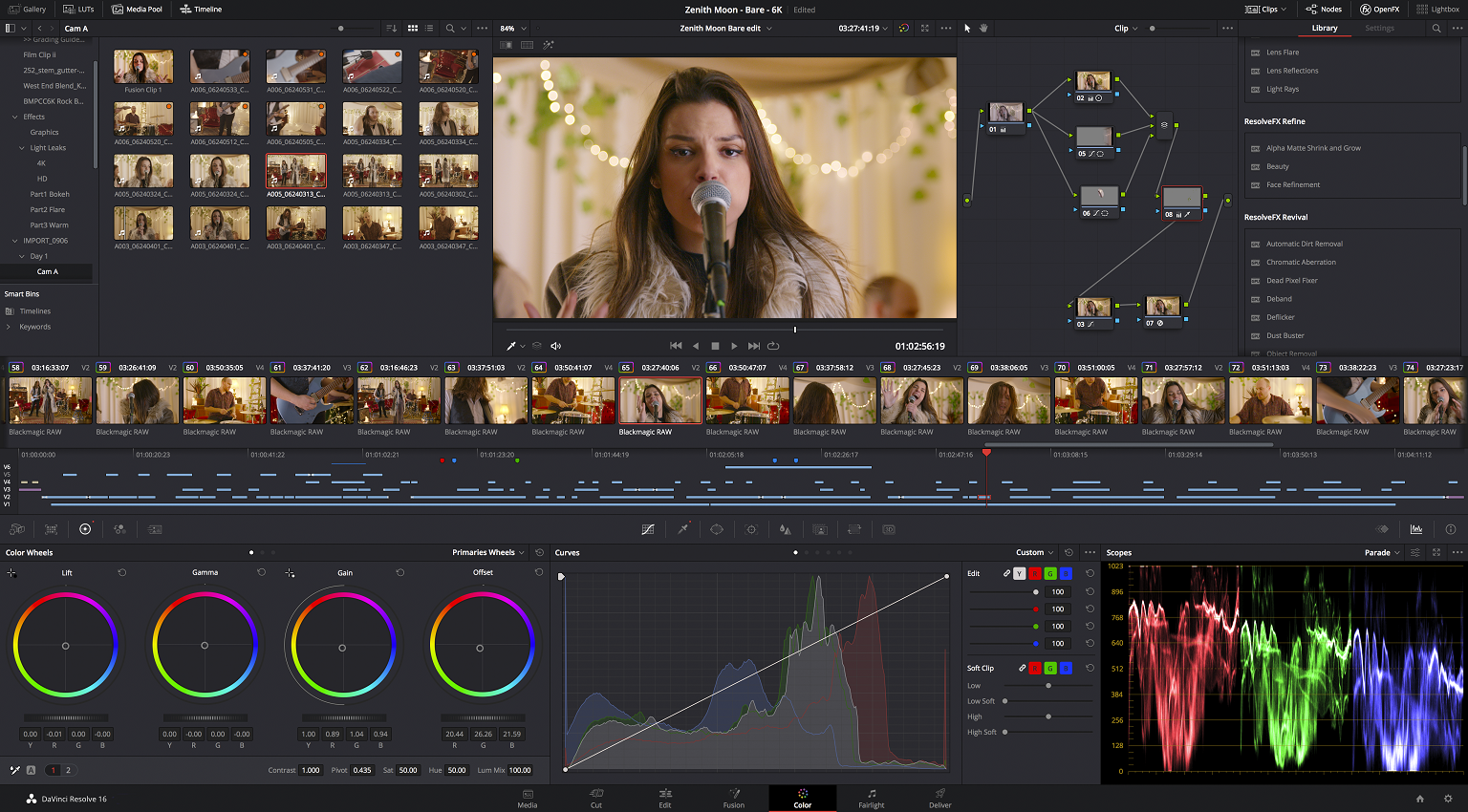 Color Grading In Davinci Resolve Singaporevse