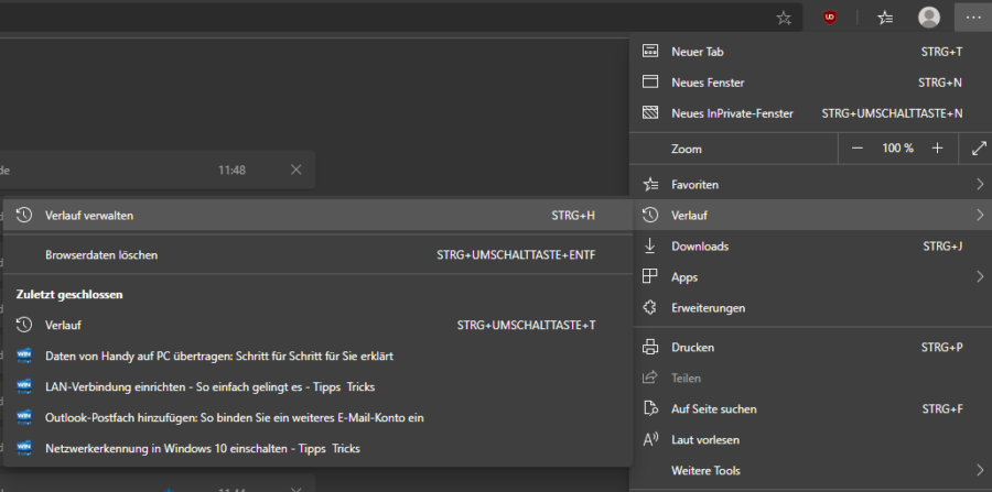 Browserverlauf anzeigen: So finden Sie den Verlauf in jedem Browser