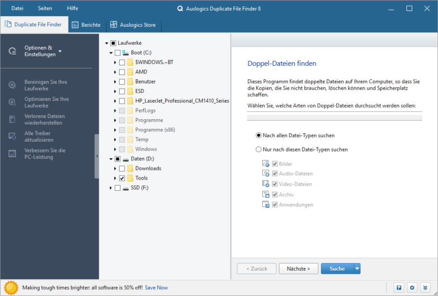 So können Sie unter Windows 10 doppelte Dateien finden und löschen