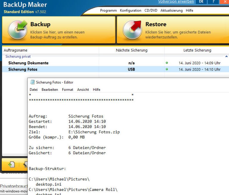 Backup-Software für den Alltag im Vergleich - WinTotal.de