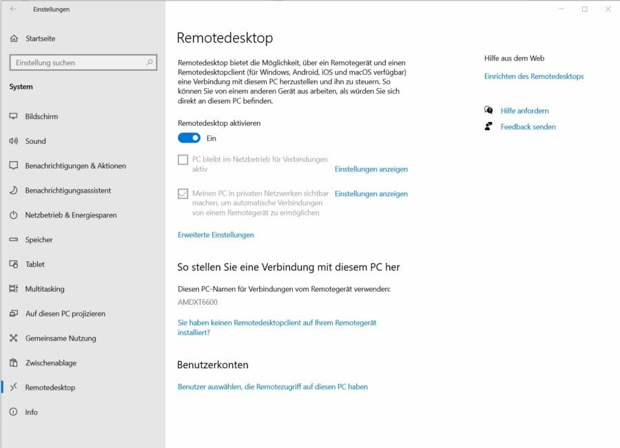 Windows Remote Desktop einrichten - so nutzen Sie die Fernwartung von ...