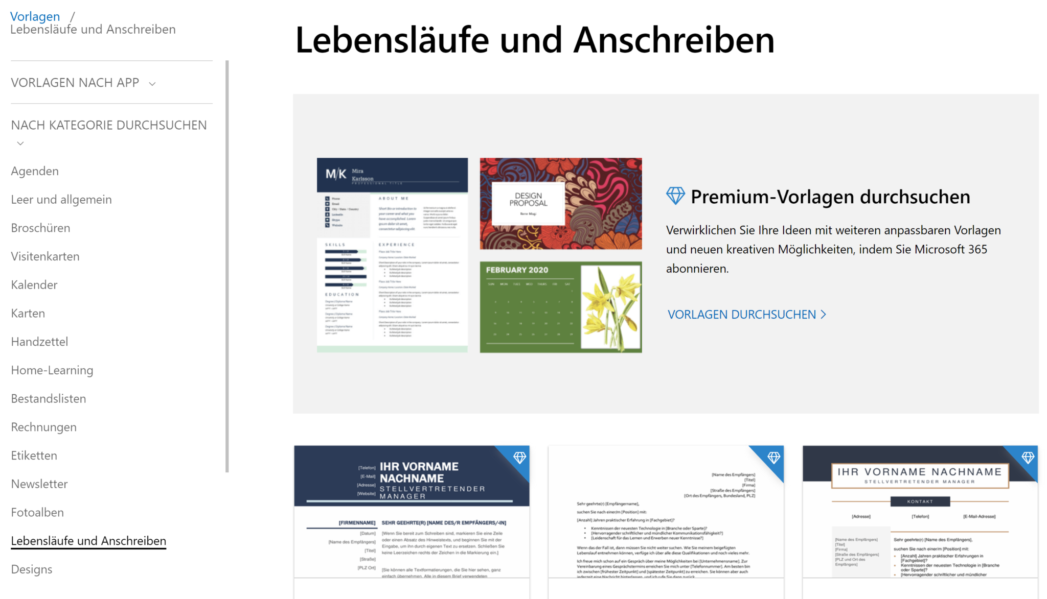 Lebenslauf gestalten: Vorlagen für Word zum Herunterladen und ...