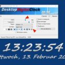 DesktopDigitalClock - Download - Kostenlos & schnell auf WinTotal.de